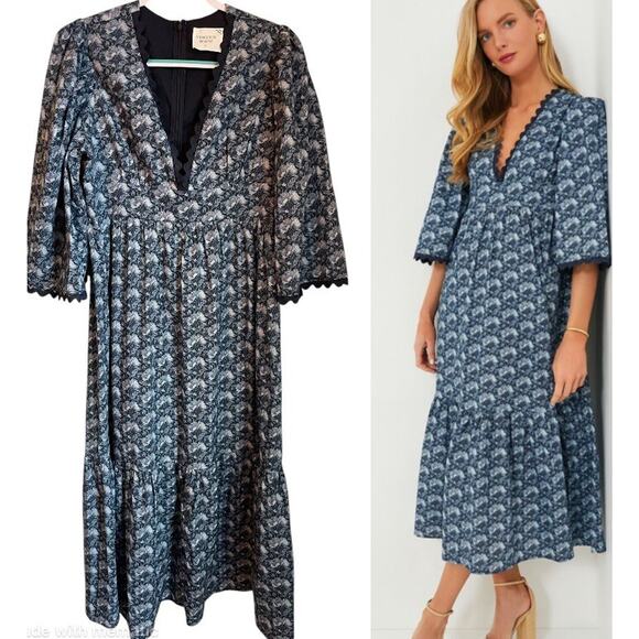 Hyacinth House | Dresses | Hyacinth House Tuckernuck Rhoda Slate Blue ...